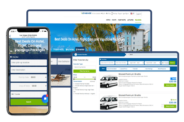 Transfer Booking Engine | Extranet Transfer | GenX eSolutions